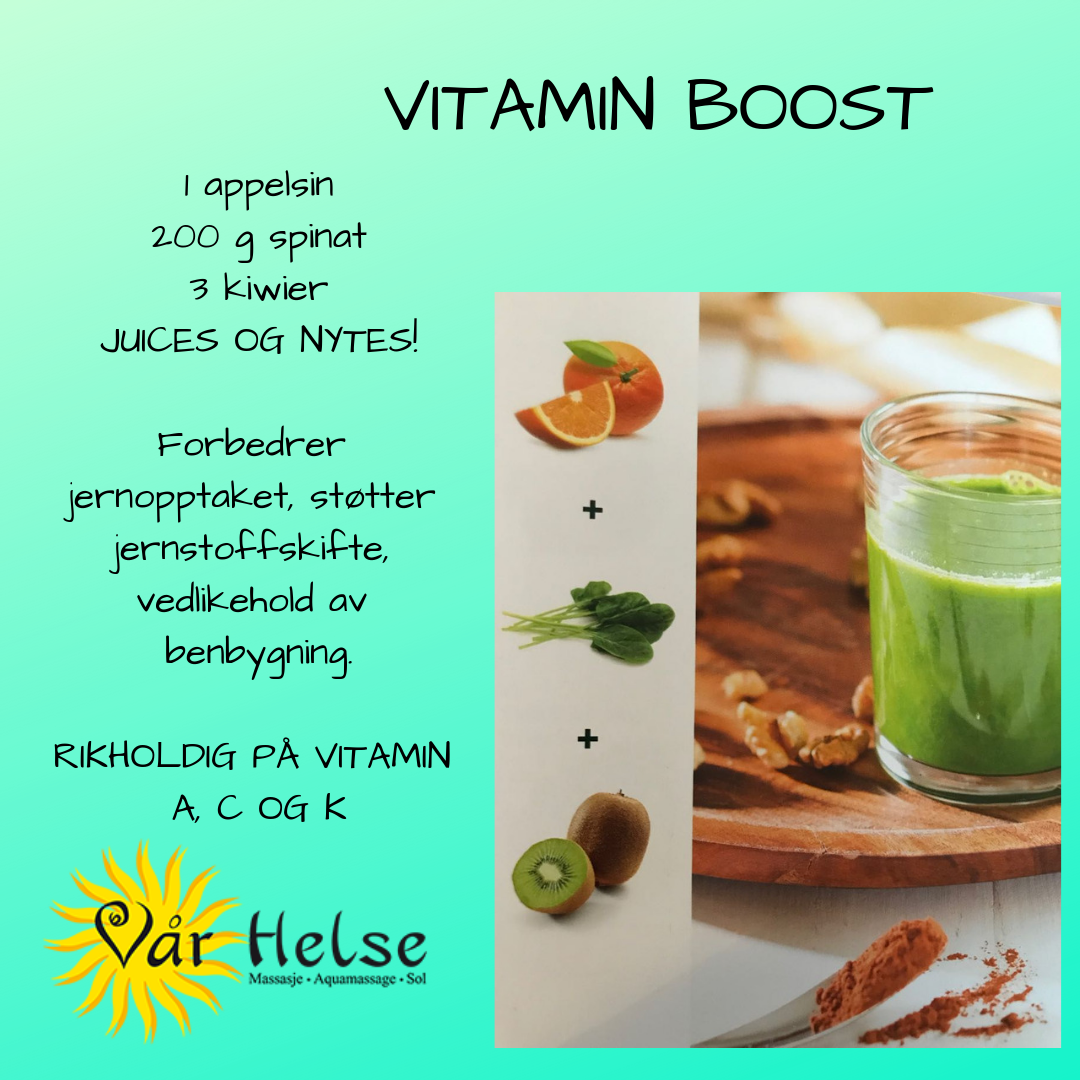 Vitaminboost | Vår Helse